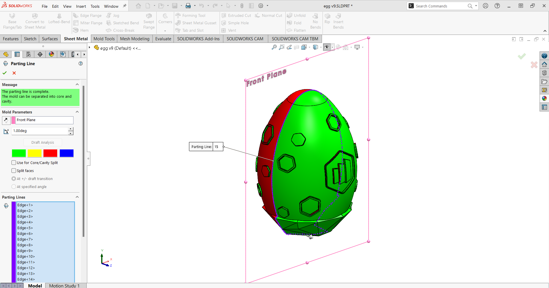 Easter Egg citing Innovations Unwrapping Core Functions SP3D 3D Pri